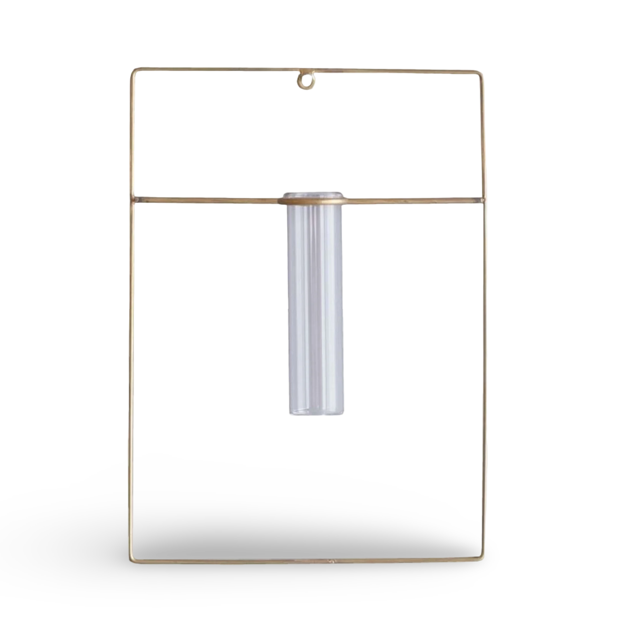 Pike Wall Brass Vase - Rectangular | West Village Tokyo | Minimalist ...